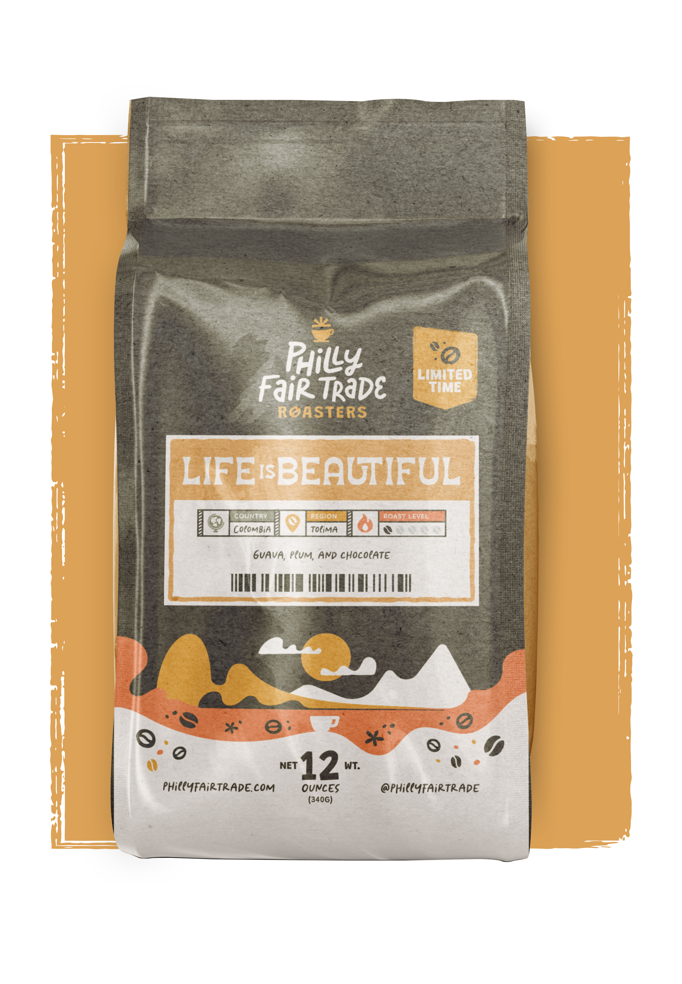 Life is Beautiful Blend Colombia El Vergel Estate Coffee – Philly Fair ...