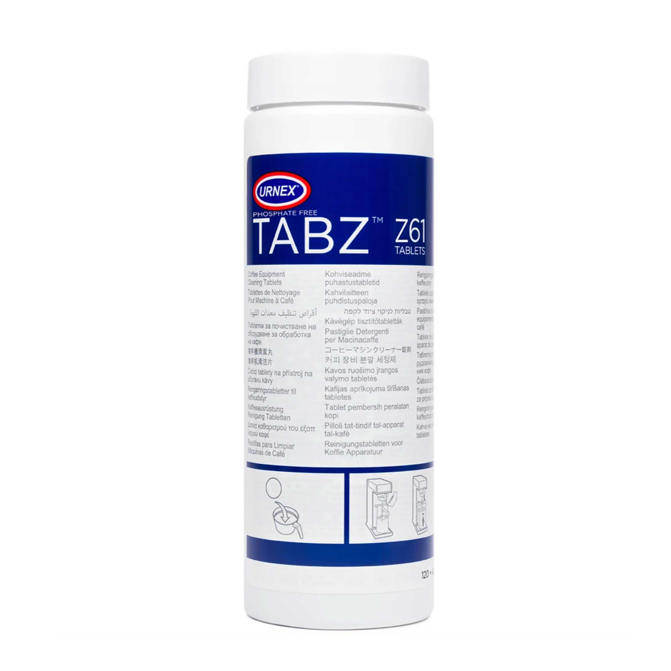 Urnex Tabz Coffee Brewer Cleaning Tablets – Philly Fair Trade Roasters